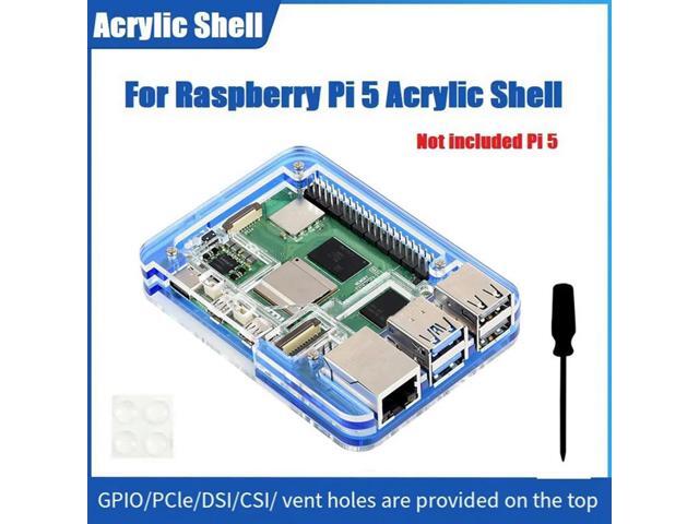 Click here for Shell Acrylic Case For Raspberry Pi 5 Transparent+... prices