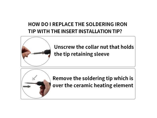 Click here for Heat Insert Nut Iron Tip Heat Set Insert Tips Sold... prices