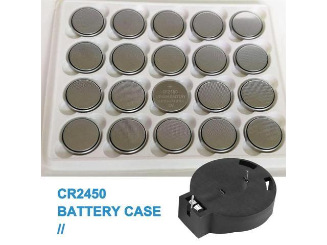 Click here for 2 Pcs CR2450 Coin Cell Button Socket Holder Case 2... prices