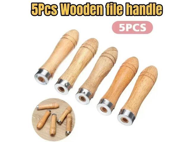 Click here for 5pcs Wooden File Handle Strong l Collar For File C... prices