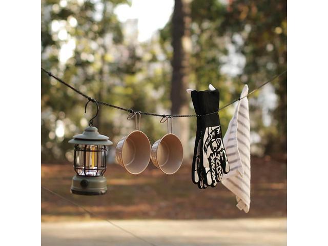 Click here for 3 M Camping Stretch Clothesline With 12 Clips Hang... prices