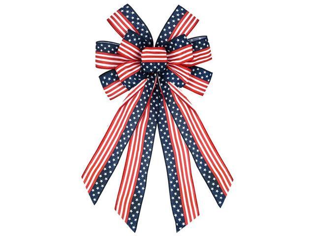 Click here for 4th of July Bow Decorative Independence Day Bow Wh... prices
