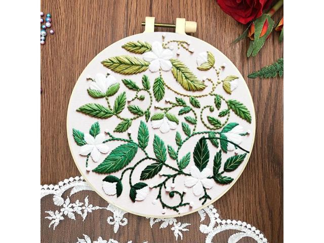 Click here for Flower Cotton Stamped Embroidery Cross Stitch DIY... prices