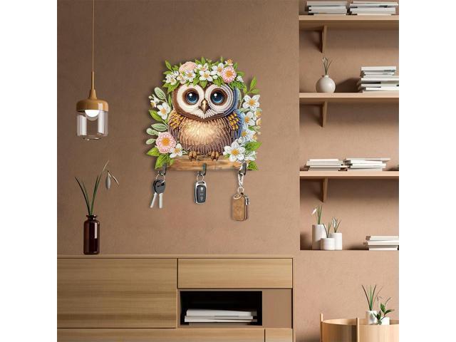 Click here for Wooden Special Shape Cat Diamond Art Hanging Hooks... prices