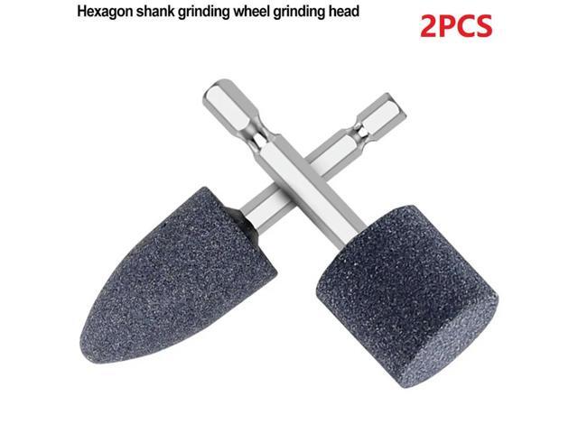 Click here for 2pcs Grinding Head Brown CorundumCone Grinding Whe... prices