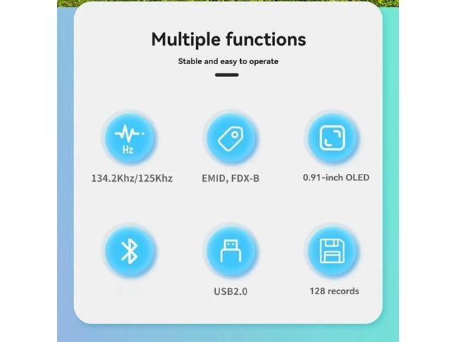 Click here for 134.2Khz 125Khz Dual-Frequency Pet RFID Reader Chi... prices