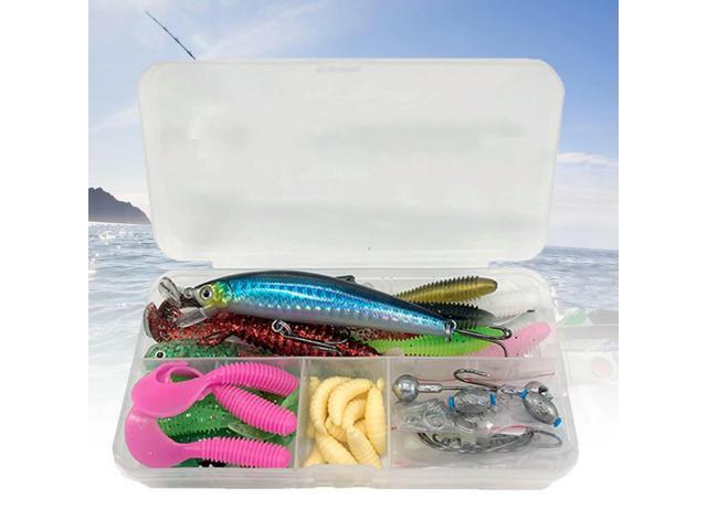 Click here for 83pcs Fishing Lures Set Soft and Hard Bait Hooks S... prices
