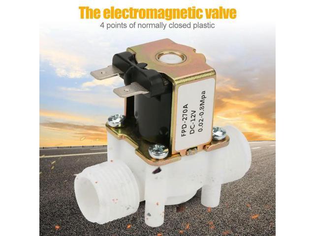 Click here for DC 12V N/C Electrical Inlet Valve Plastic 0.02-0.8... prices