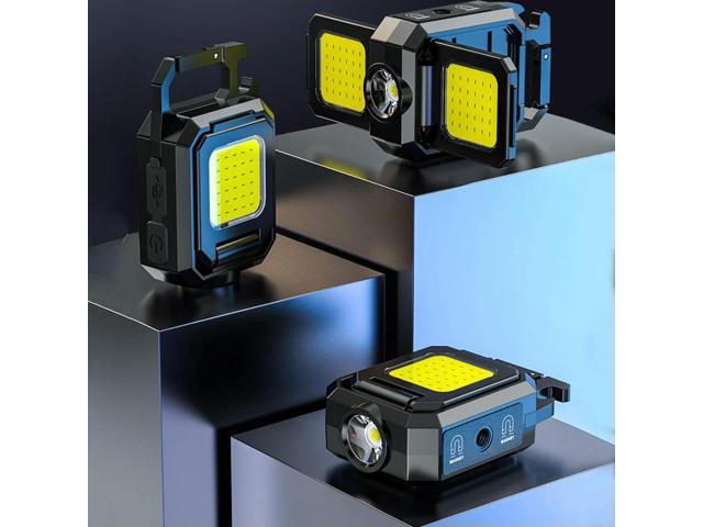 Click here for XPE Mini Keychain Light 800mAh COB LED Pocket Flas... prices