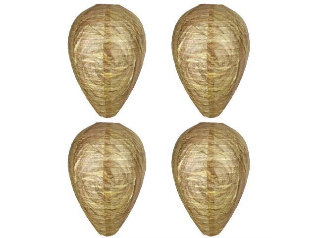 Click here for 4pcs Wasp Nest Decoy Garden Hanging Wasp Deterrent... prices
