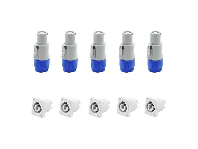 Click here for 3 PIN AC Powercon Connector Male Plug NAC3FCA AC P... prices