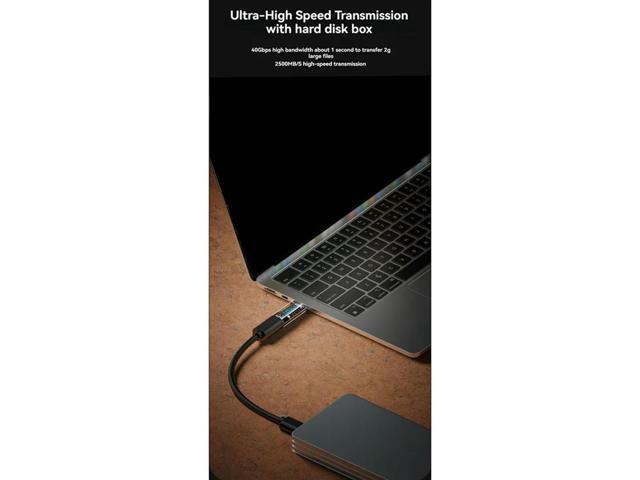 Click here for 3X USB C Adapter LED Wattage Display 140W 40Gbps U... prices