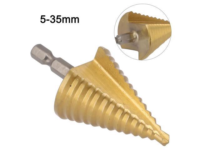 Click here for Spiral Grooved Drill Step Drill Tool 23x13mm Shank... prices