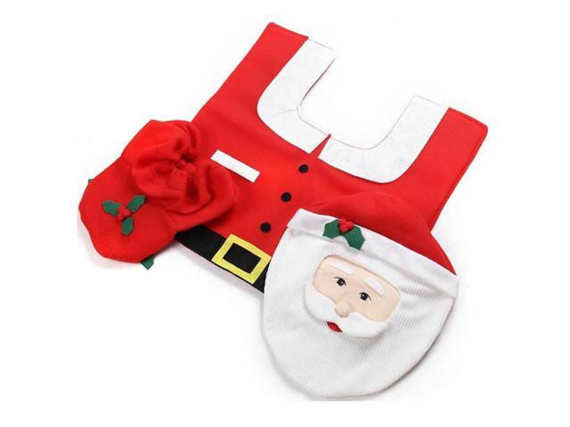Click here for Christmas Santa Toilet Seat Cover Creative 3D Xmas... prices