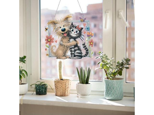 Click here for Acrylic Special Shape Cat And Dog 5D DIY Diamond P... prices