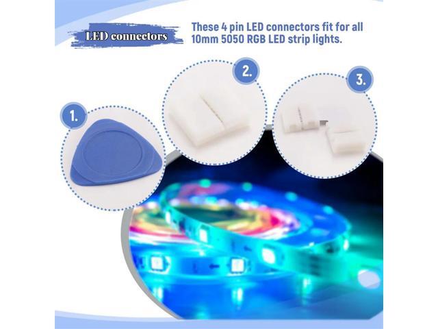 Click here for LED Strip Connector 4 Pin 10Mm Solderless RGB Ligh... prices
