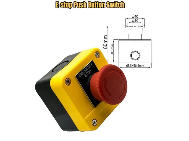 Click here for 22mm Latching Emergency Stop Push Button Switch wi... prices