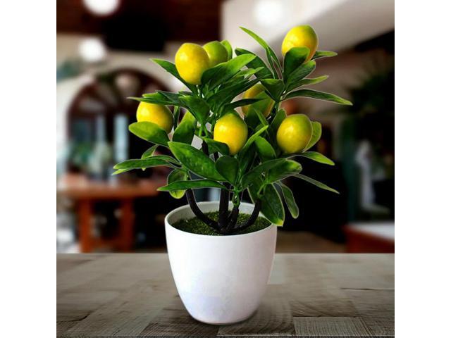 Click here for 1pc Artificial Lemon Tree Artificial Potted Flower... prices