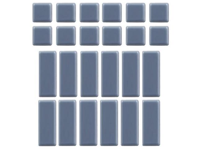 Click here for 24pcs Self-Adhesive Square Rectangle Furniture Gli... prices