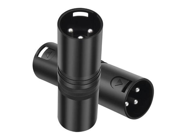 Click here for XLR Male To Male Adapter(2 Pack)  3-Pin XLR Connec... prices