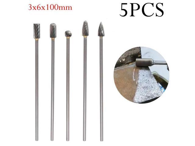 Click here for 5pcs 3x6x100mm Long Single Cut Solid Carbide Rotar... prices