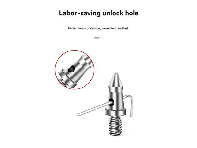 Click here for 3Pcs Universal Tripod Foot Spikes Set 1/4 Inch Thr... prices