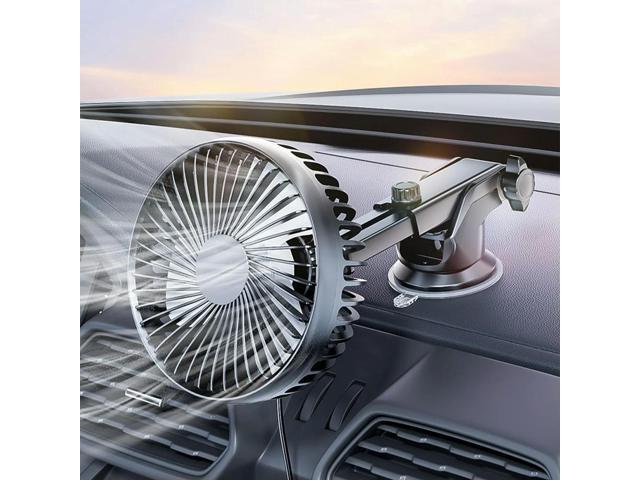 Click here for 12V/24V Car Cooling Fan USB Suction Cup Auto Coole... prices