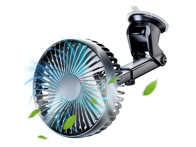 Click here for 12V/24V Car Cooling Fan USB Suction Cup Windshield... prices