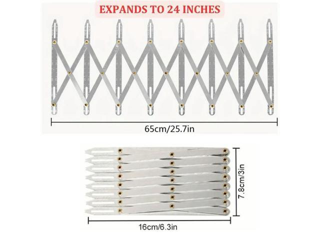 Click here for Aluminum Ruler Curtain Locator Multi-purpose Use Q... prices