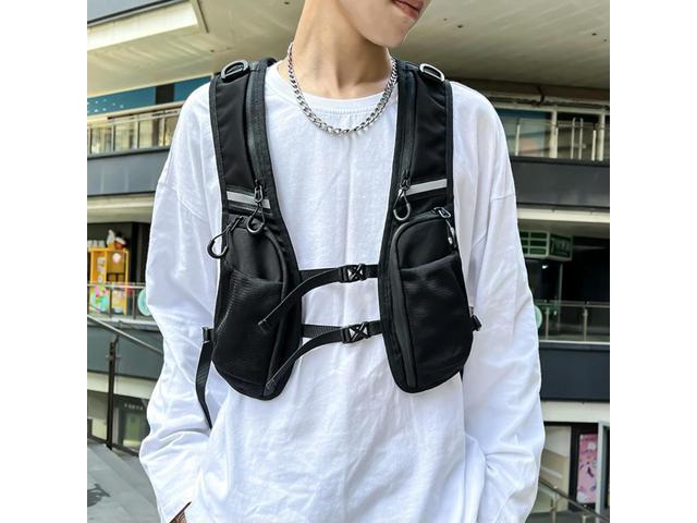 Click here for Functional Tactical Vest Reflective Phone Bag Ligh... prices