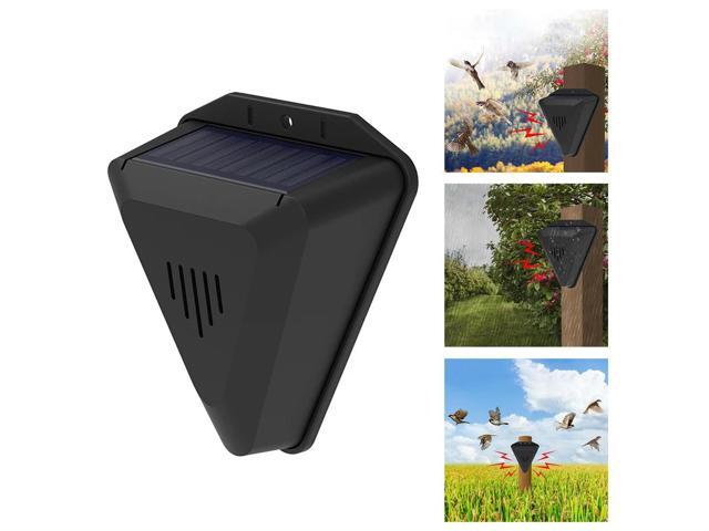 Click here for Solar-Powered Bird Repeller: Sound & Light Alarm F... prices