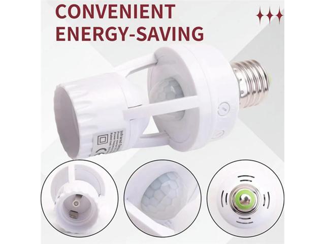 Click here for 2PCS Infrared Human Motion Sensor E27 Bulb Socket... prices