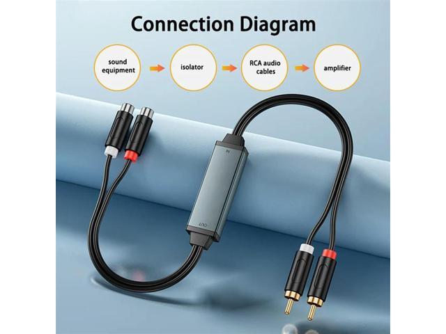 Click here for 3X AV100C For RCA Audio Isolator Common Ground Noi... prices