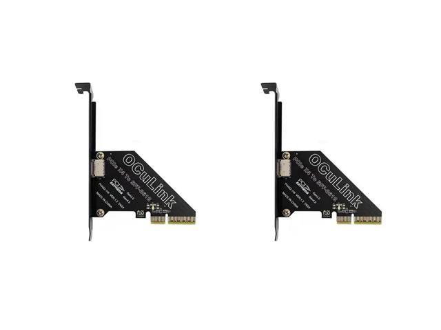 Click here for 2X Pcie 4.0 X4 To Oculink SFF8611/8612 Expansion C... prices