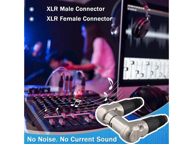 Click here for 2Pair 3 Pin XLR Male Female Jack Connector Mic Cab... prices
