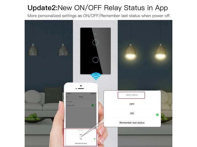 Click here for Press Switch Wall Light Switch US Type Life/Tuya W... prices