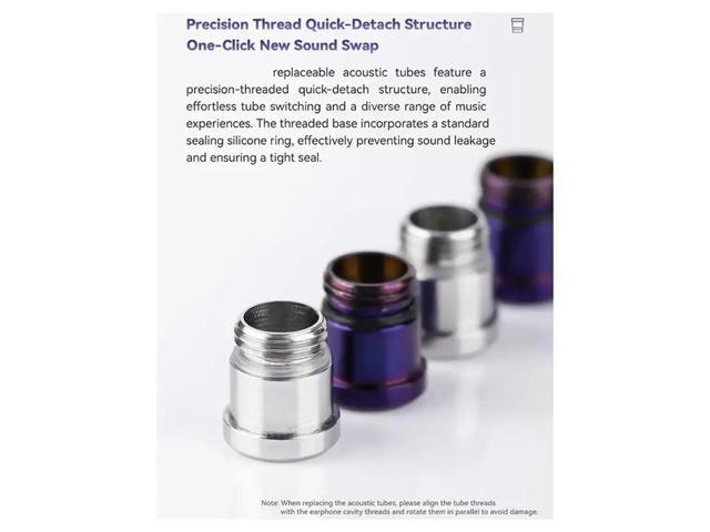 Click here for M5x0.5 Thread Interchangeable Earphone Tubes Acous... prices
