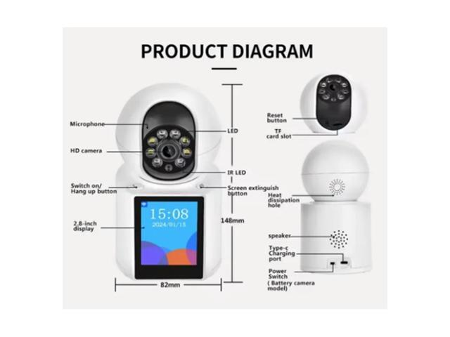Click here for Baby Monitor With Auto Tracking  2MP IP Video Inte... prices