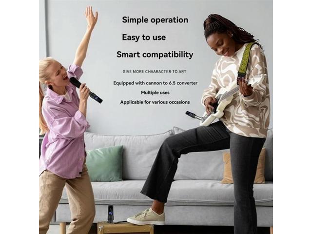 Click here for UHF Wireless Microphone Converter XLR Rechargeable... prices