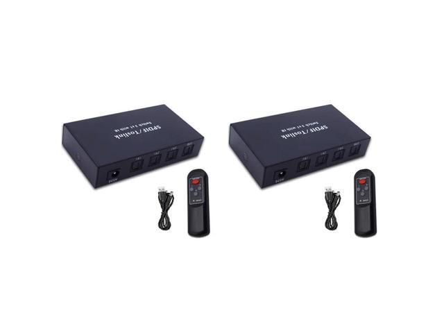 Click here for 2X Optical Switcher With 2 Way Spdif Toslink Optic... prices