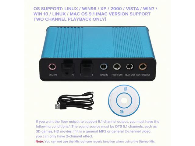 Click here for External 6 Channel USB 2.0 Sound Card SPDIF Optica... prices
