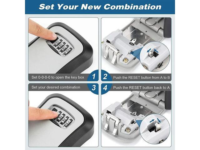 Click here for Waterproof Outdoor Key Hider Resettable Safe Secur... prices