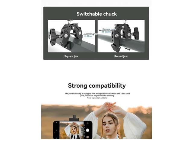 Click here for Super Clamp Articulating Magic Arm Clip 360° Dual-... prices