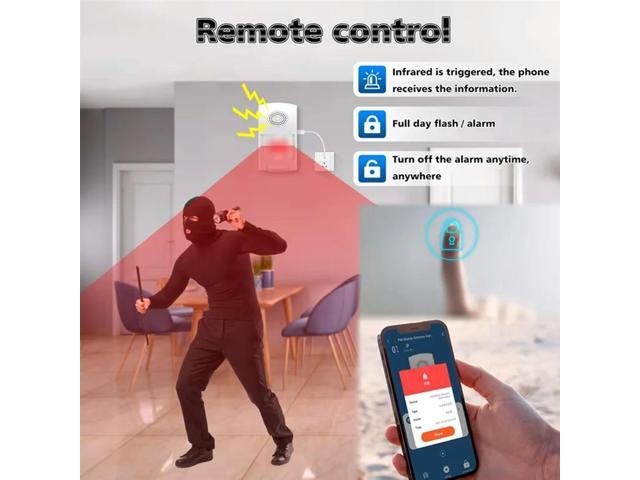 Click here for Tuya Home Infrared Motion Detector Burglar Alarm P... prices