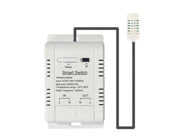 Click here for Tuya Zigbee Temperature And Humidity Switch 16A Wi... prices