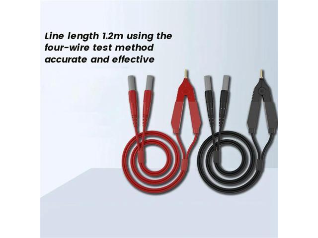 Click here for 2X Kelvin Test LCR Lead Bottom Resistance 4-Wire 4... prices