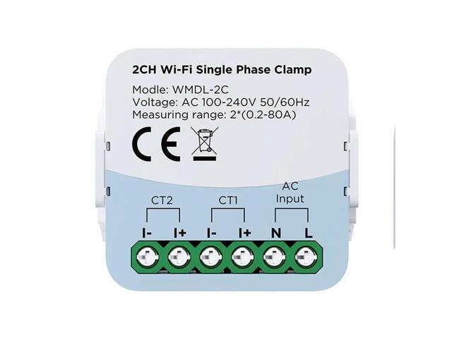 Click here for Tuya Energy Meter 2 Channel Bidirectional Current... prices