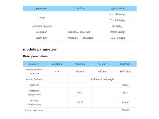 Click here for Axis Inclination Sensor SINAT Angle IMU Accelerome... prices