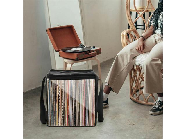 Click here for 2X Vinyl Record Carrying Case Travel Bag Dustproof... prices