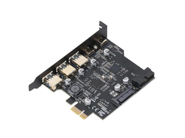 Click here for PCIe to USB 3.2 Gen 1 Card 5Gbps 3 USB Type A 2 US... prices